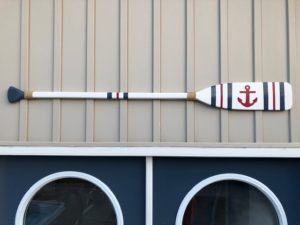 DIY Painted Oars - Easy & Inexpensive Wall Art - Gravel Road Living